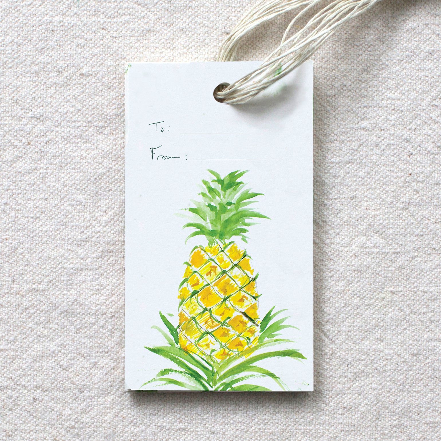 Pineapple Gift Tags, Set of 10 – Isa Salazar