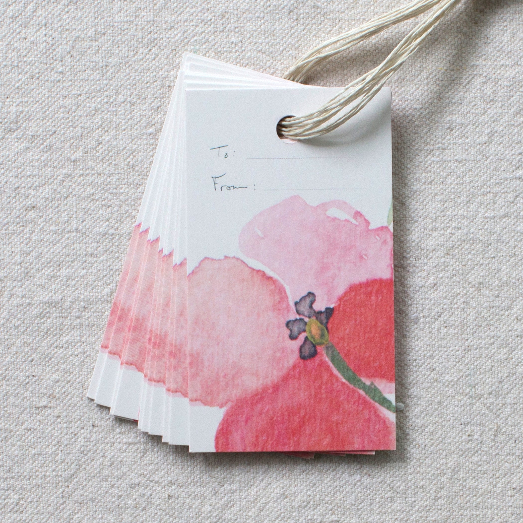 Single Bloom Gift Tags, Set of 10 – Isa Salazar